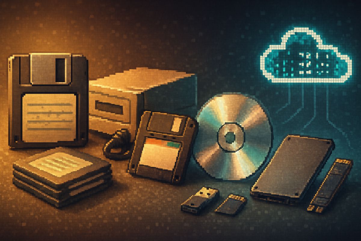 From Floppy Disks to Cloud Computing: The Evolution of Data Storage from the Original Macintosh ...